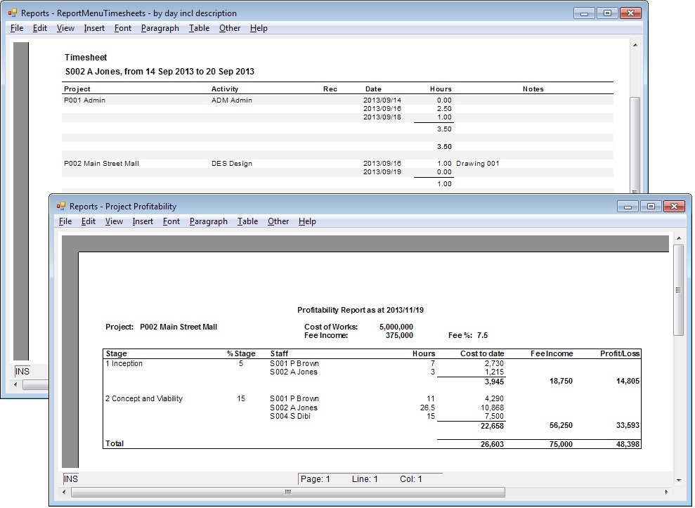 OnTrack - Online Time & Billing